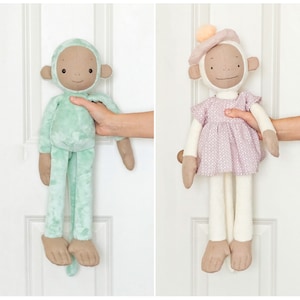 Monkey Sewing Pattern With Photo Instructions - Etsy