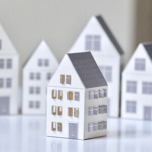 Printable Paper Houses. - Etsy