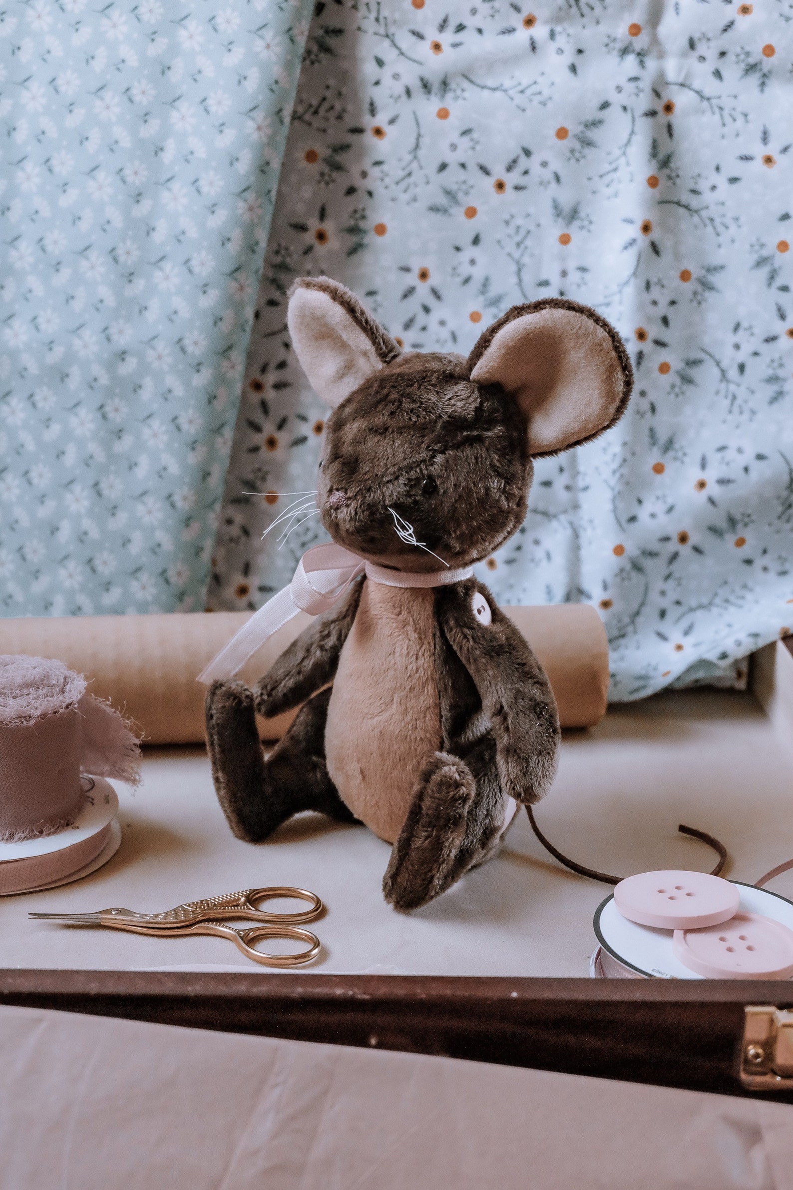 Plush Mouse Sewing Pattern and Instructions. | Etsy