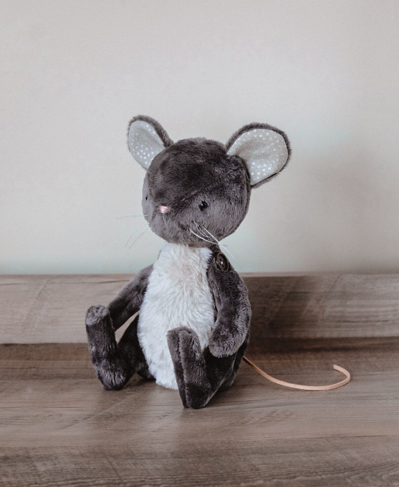 Plush Mouse Sewing Pattern and Instructions. | Etsy