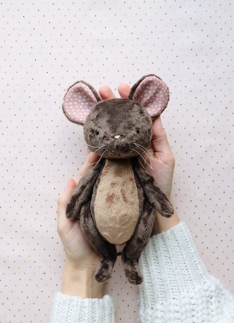 Plush Mouse Sewing Pattern and Instructions. | Etsy