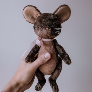 Plush Mouse Sewing Pattern and Instructions. - Etsy