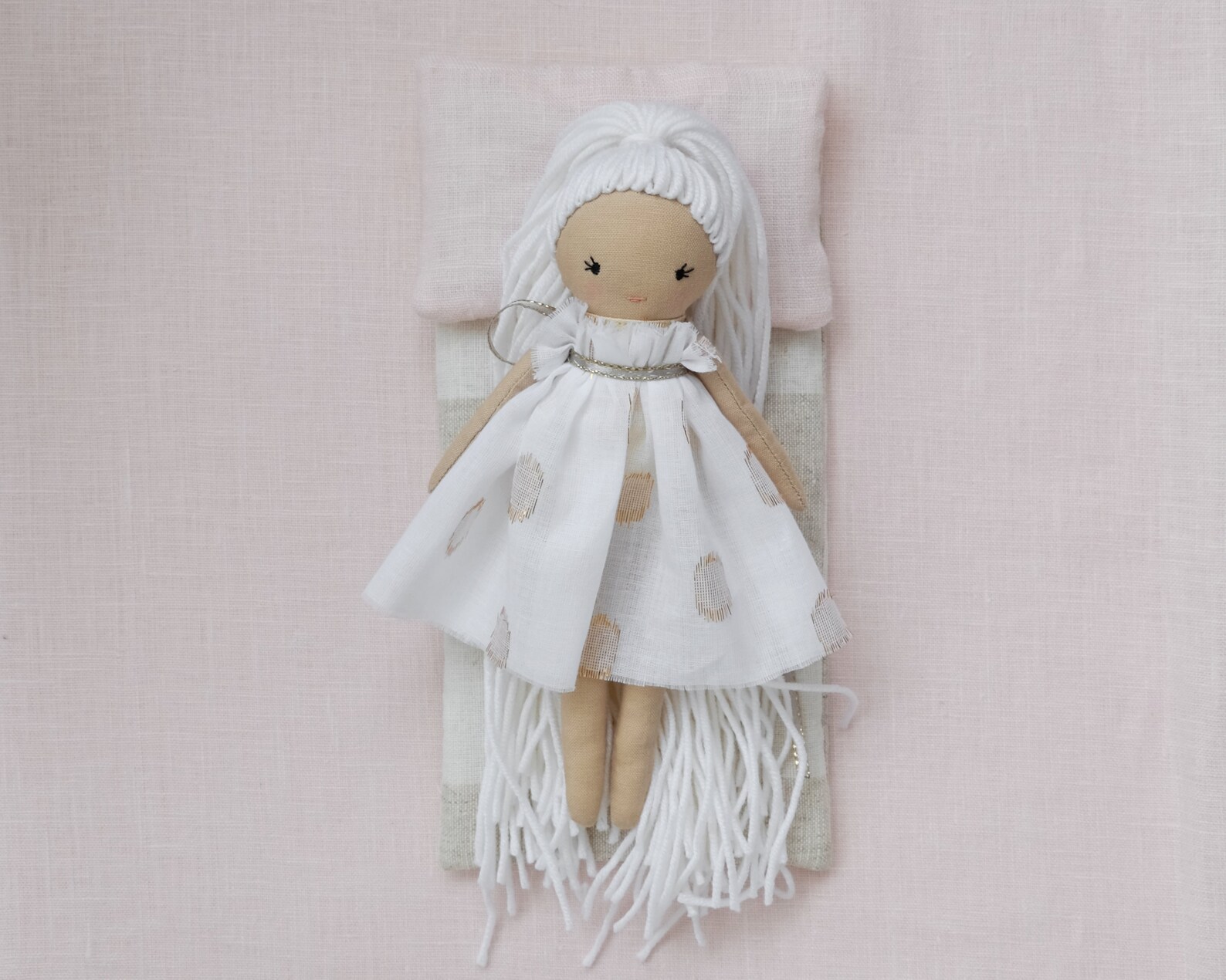 7.5" Rag Doll and Cardboard House Pattern and Detailed Instructions in ...