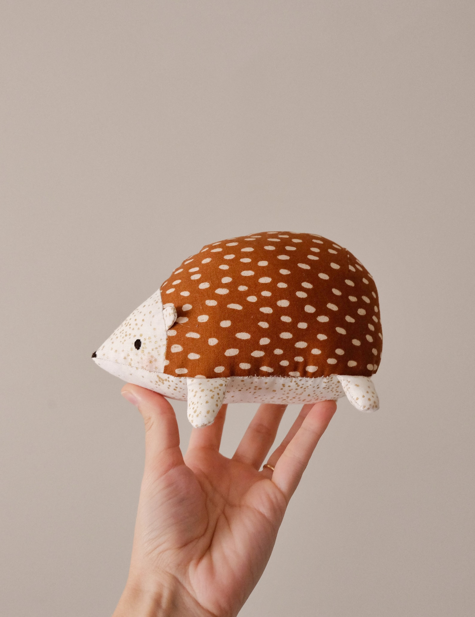 Hedgehogs and Mushrooms Sewing Patterns and Instructions PDF - Etsy