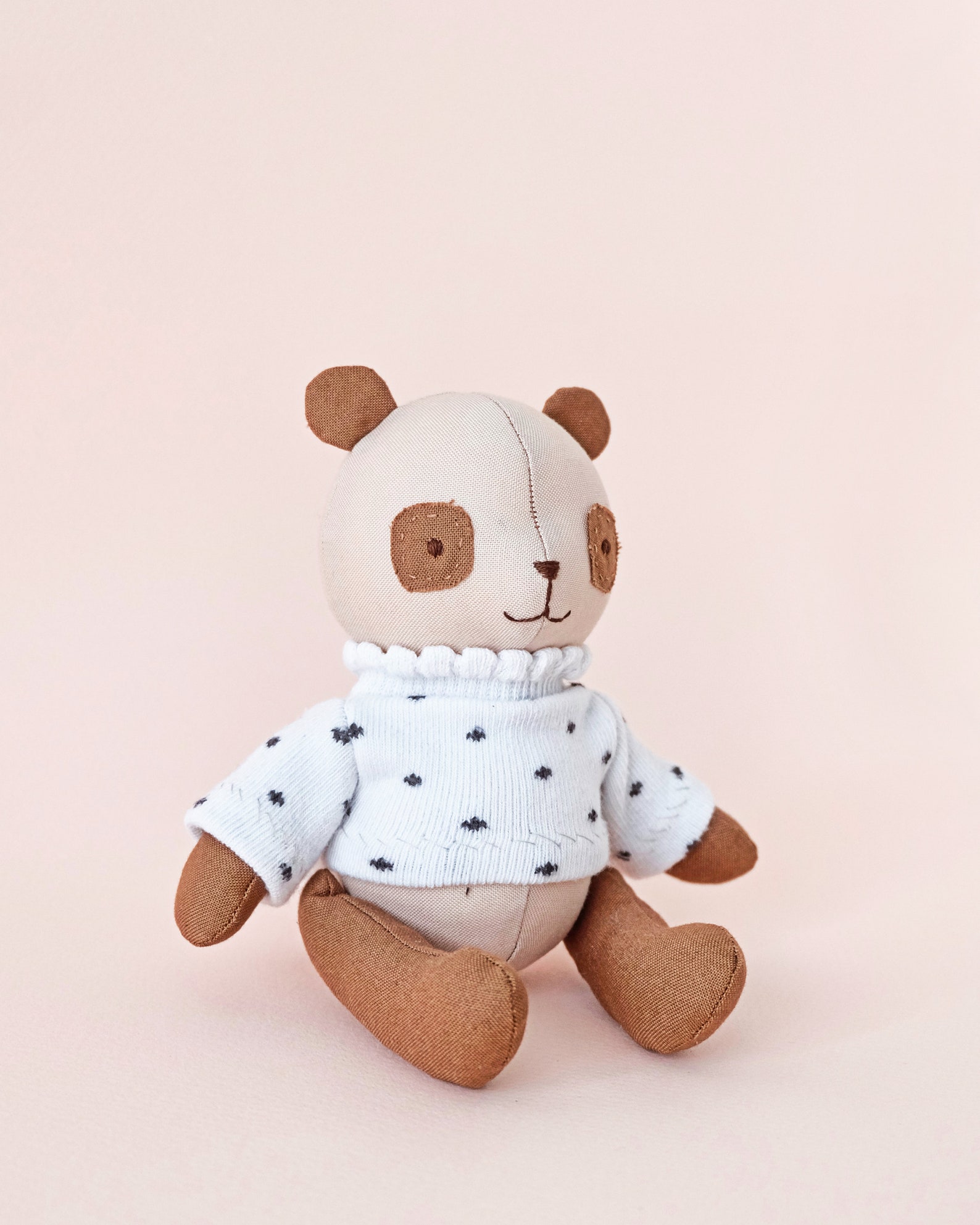 Panda Bear in a Sweater Sewing Pattern and Detailed | Etsy