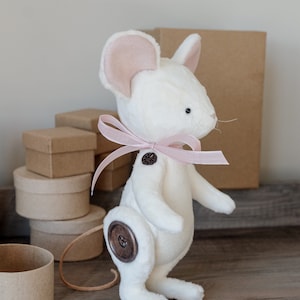 Plush Mouse Sewing Pattern and Instructions. - Etsy