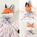 Fox Sewing Pattern and Photo Instructions 16 41cm - Etsy