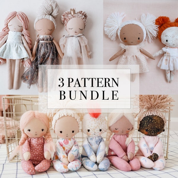 Gingermelon Doll Patterns - Etsy UK