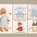 6 Sewing Pattern Bundle. Goat, Wolf, Squirrel, Hare, Deer, Fox - Etsy