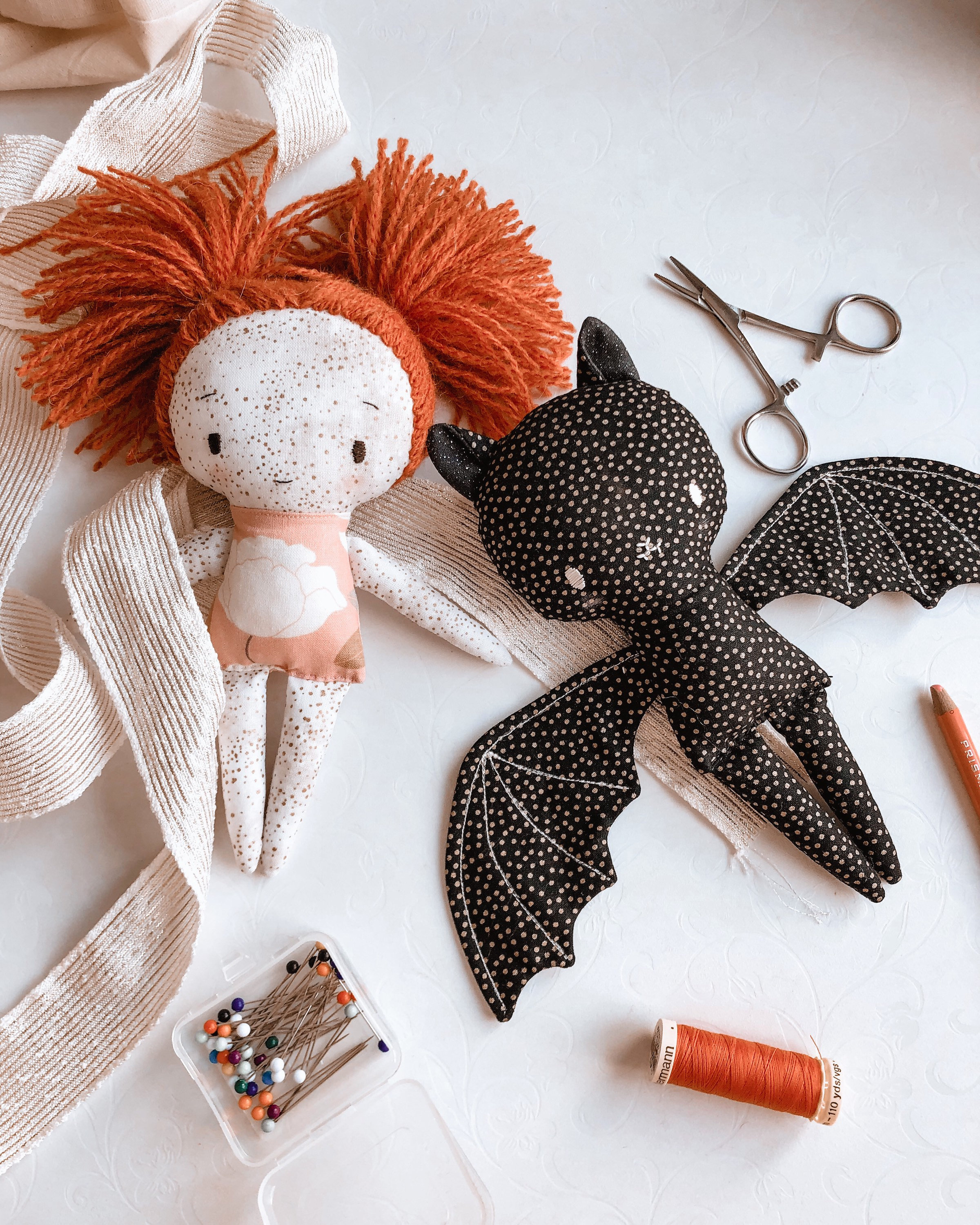 Doll Pattern and Detailed Instructions in English 8/20 - Etsy