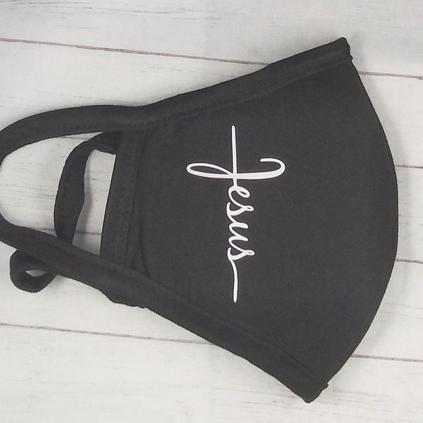 Jesus Face Mask - Etsy