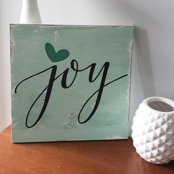 Joy Sign - Etsy
