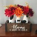 Cow Centerpiece, Milk Bottle Centerpiece, Wood Box Glass Jar ...