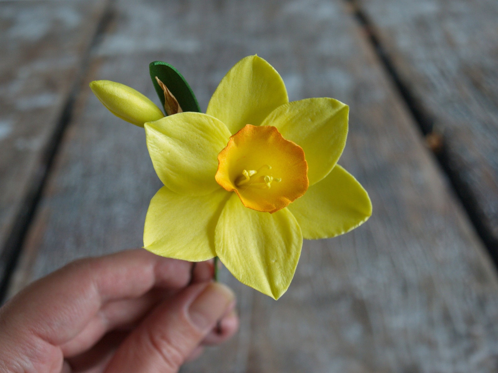Yellow Daffodil Hair Pin Flowers for Hair Wedding Flower Pin - Etsy