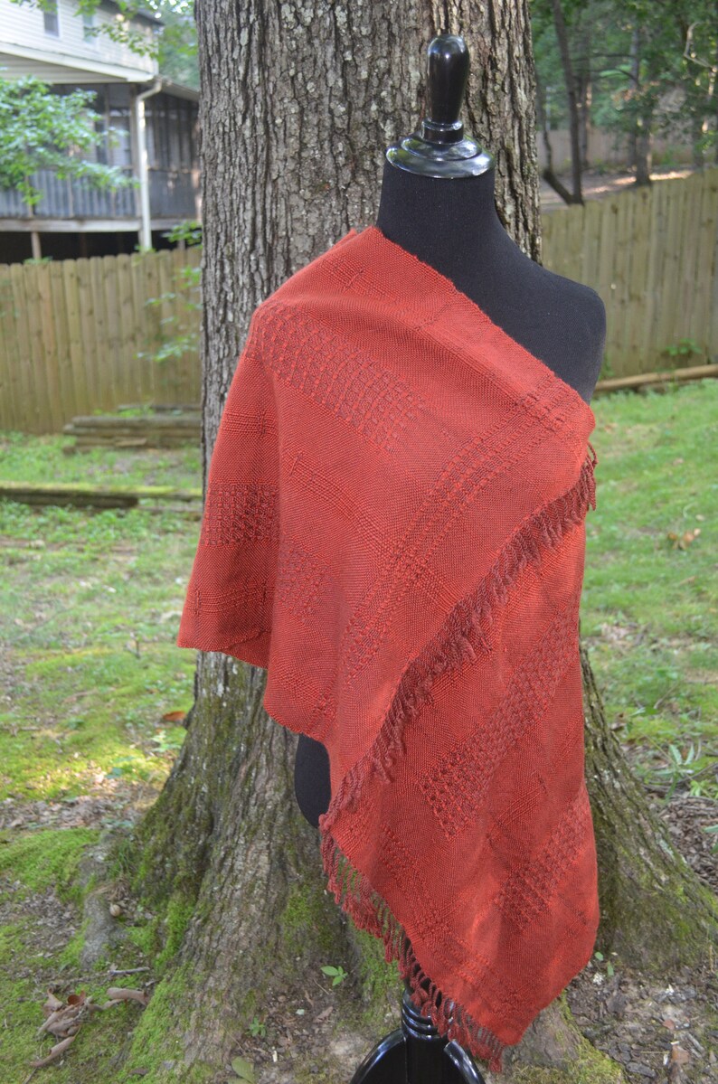 Lacy Seamed Wrap (small Poncho) WEAVING PATTERN for 4-shaft Loom PDF ...