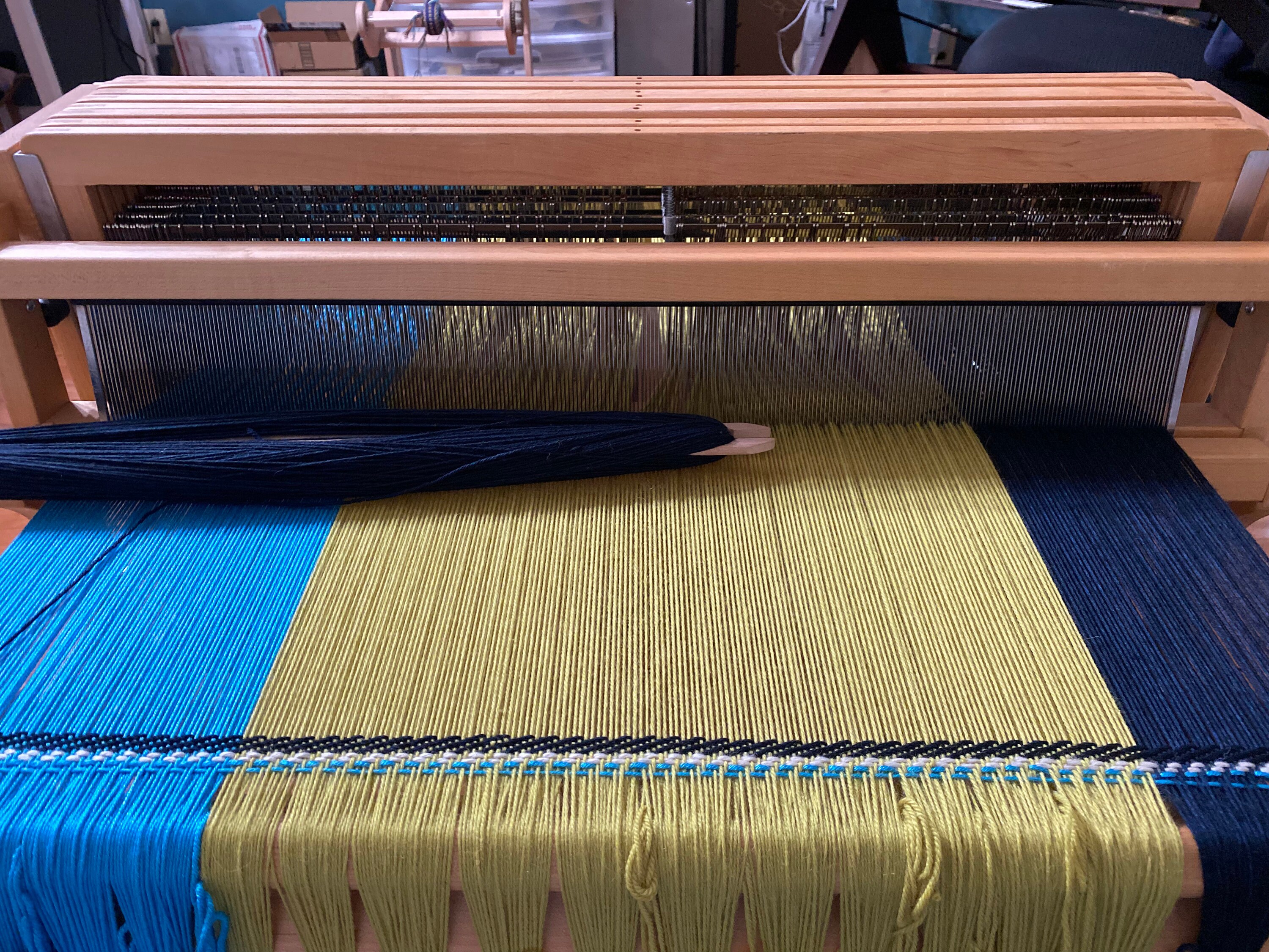 8-shaft Stash Busting Twill Double Weave Blanket WEAVING PATTERN for 8 ...