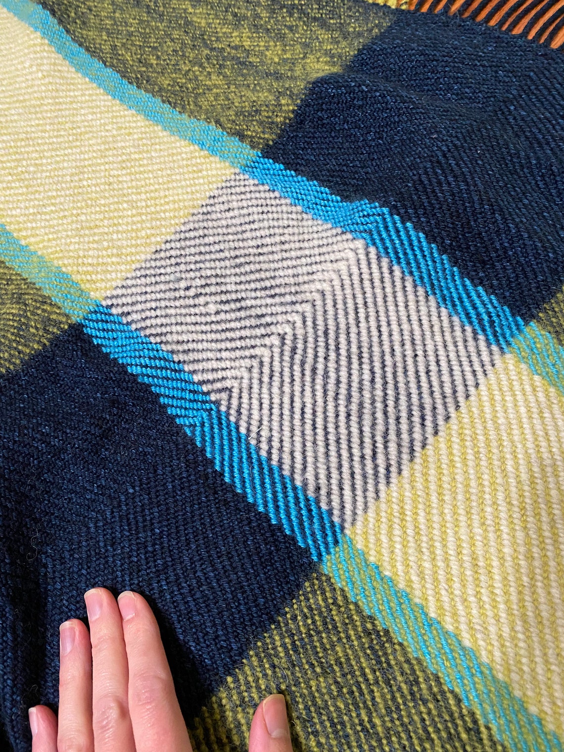 8-shaft Stash Busting Twill Double Weave Blanket WEAVING PATTERN for 8 ...