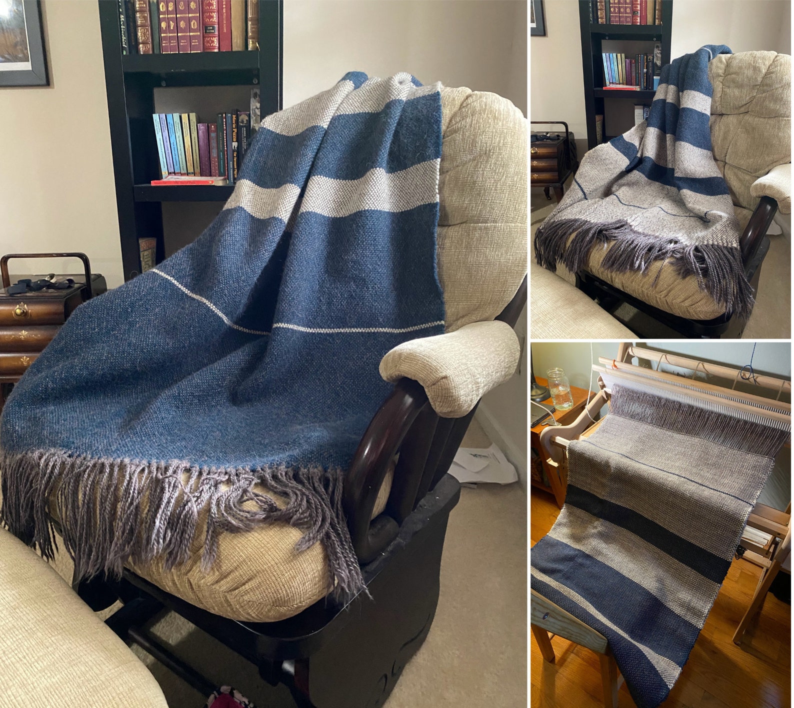 Snuggle up Double Weave Blanket WEAVING PATTERN for Rigid Heddle Loom ...