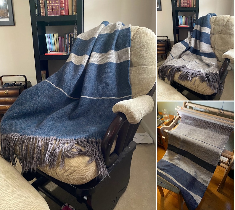 Snuggle up Double Weave Blanket WEAVING PATTERN for Rigid Heddle Loom ...