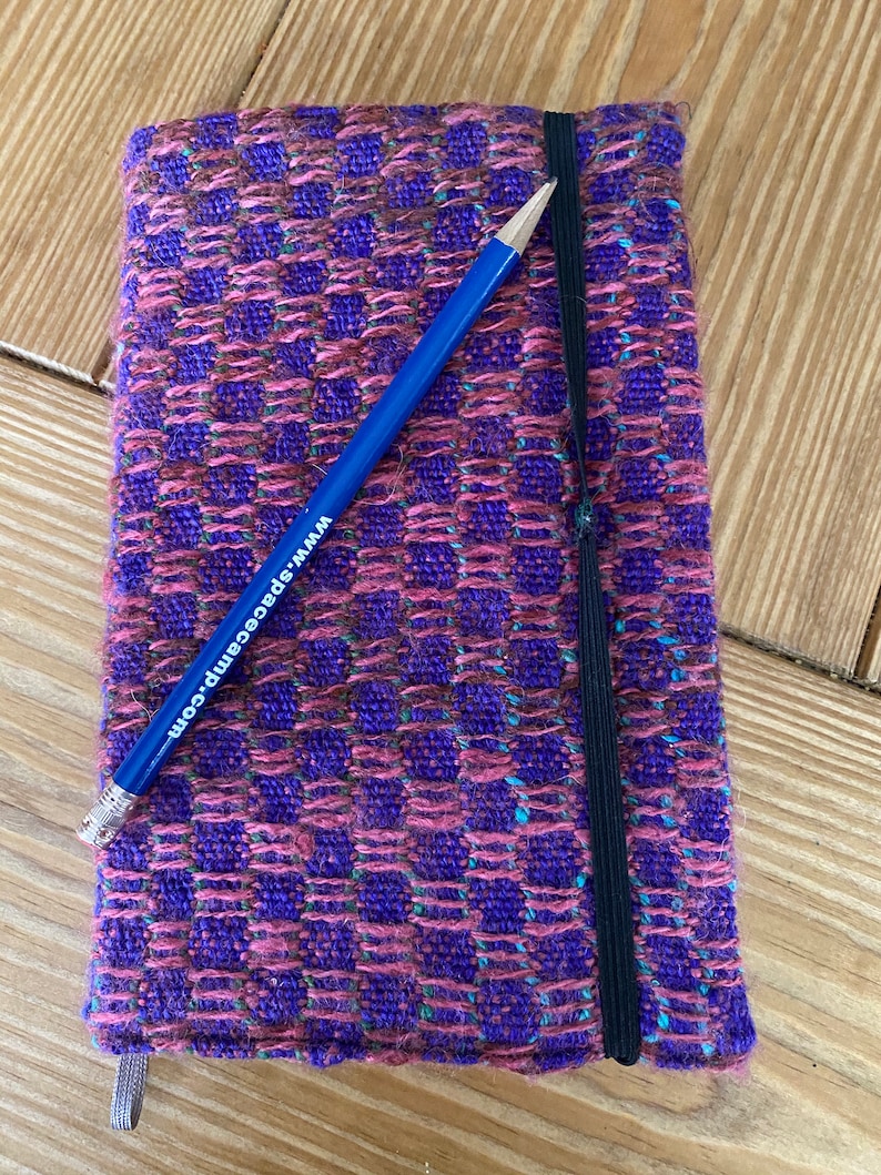 Woven Notebook Cover WEAVING PATTERN for Rigid Heddle Loom and Handspun ...