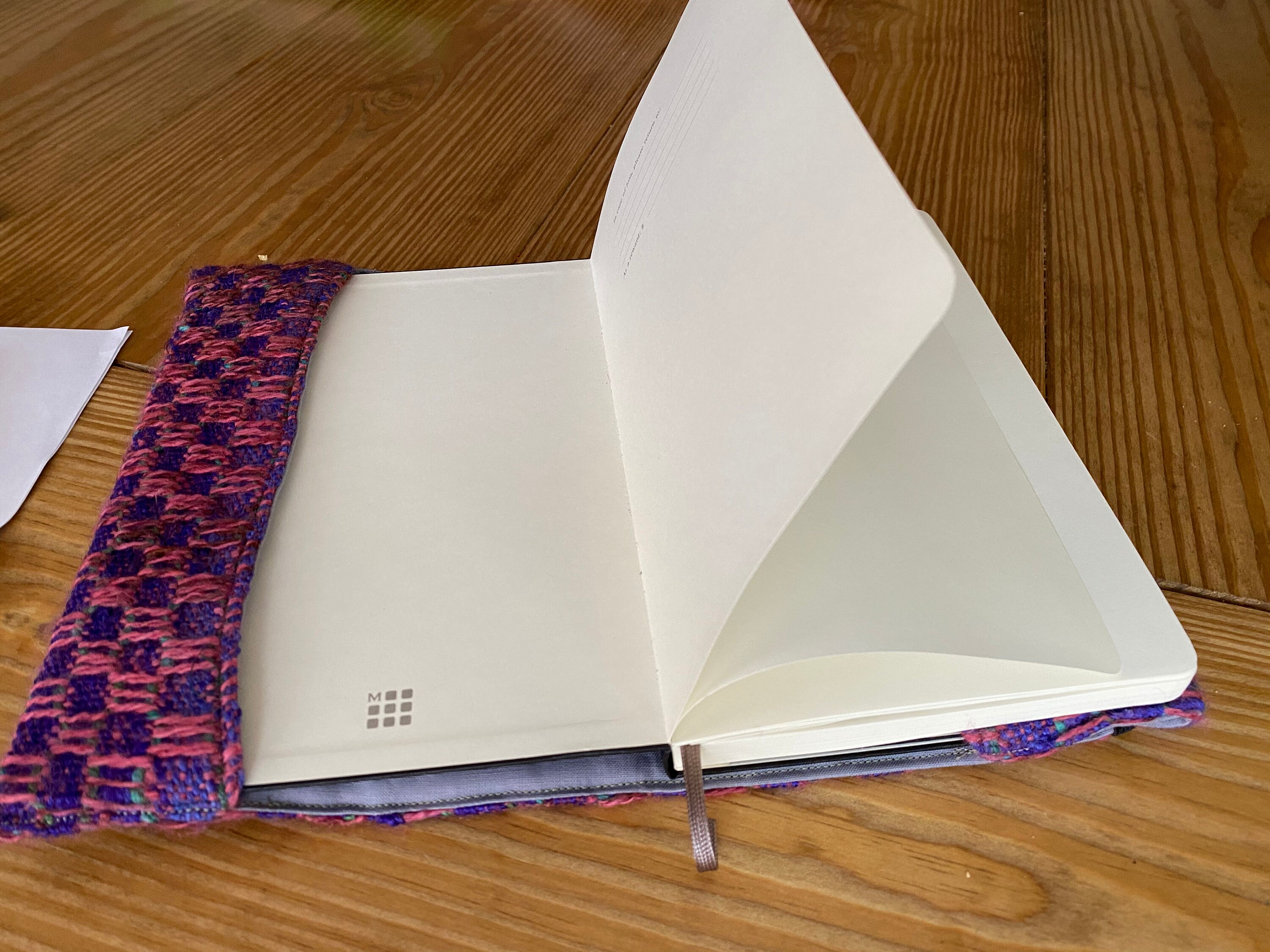 Woven Notebook Cover WEAVING PATTERN for Rigid Heddle Loom and Handspun ...