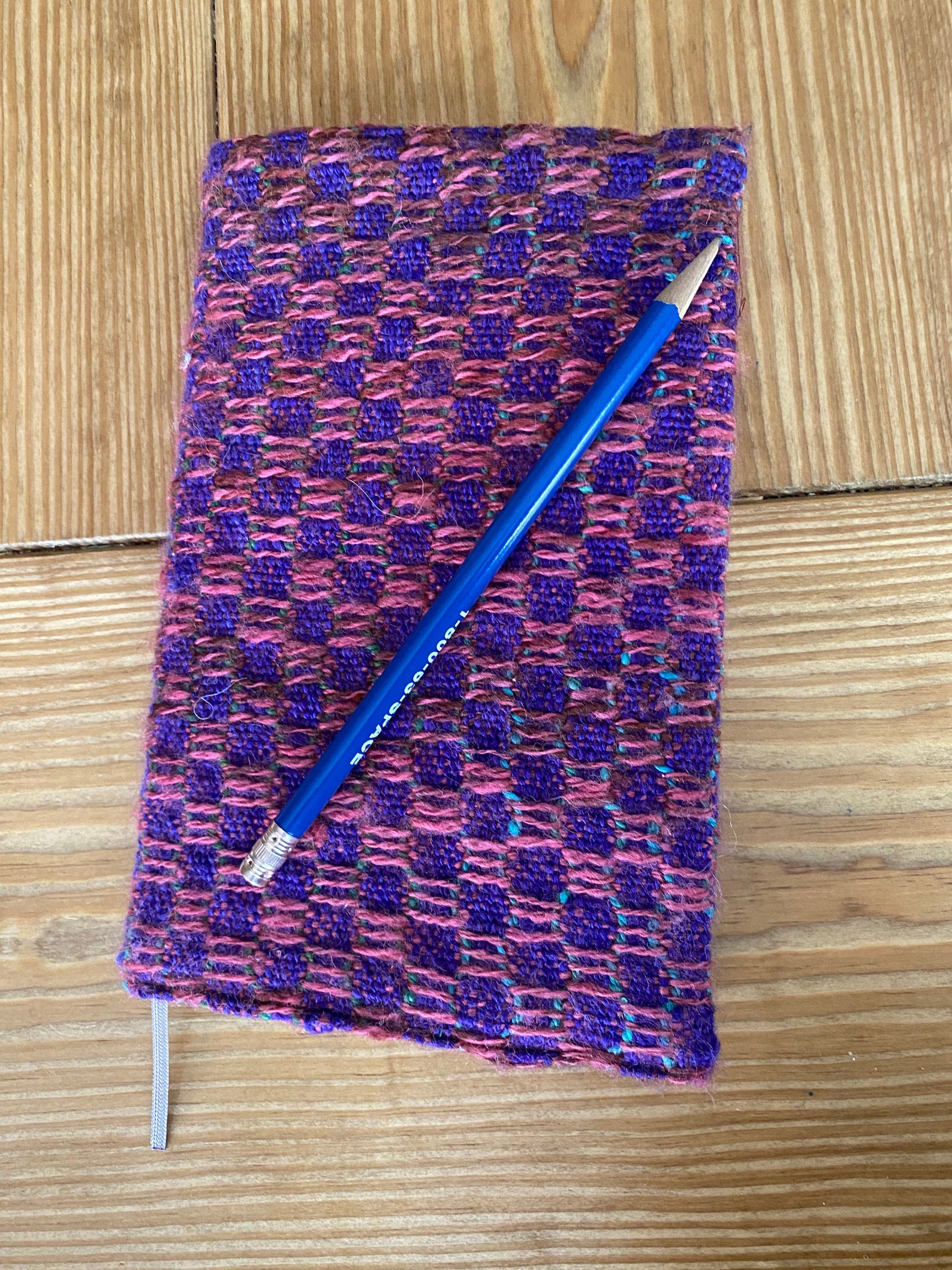 Woven Notebook Cover WEAVING PATTERN for Rigid Heddle Loom and Handspun ...