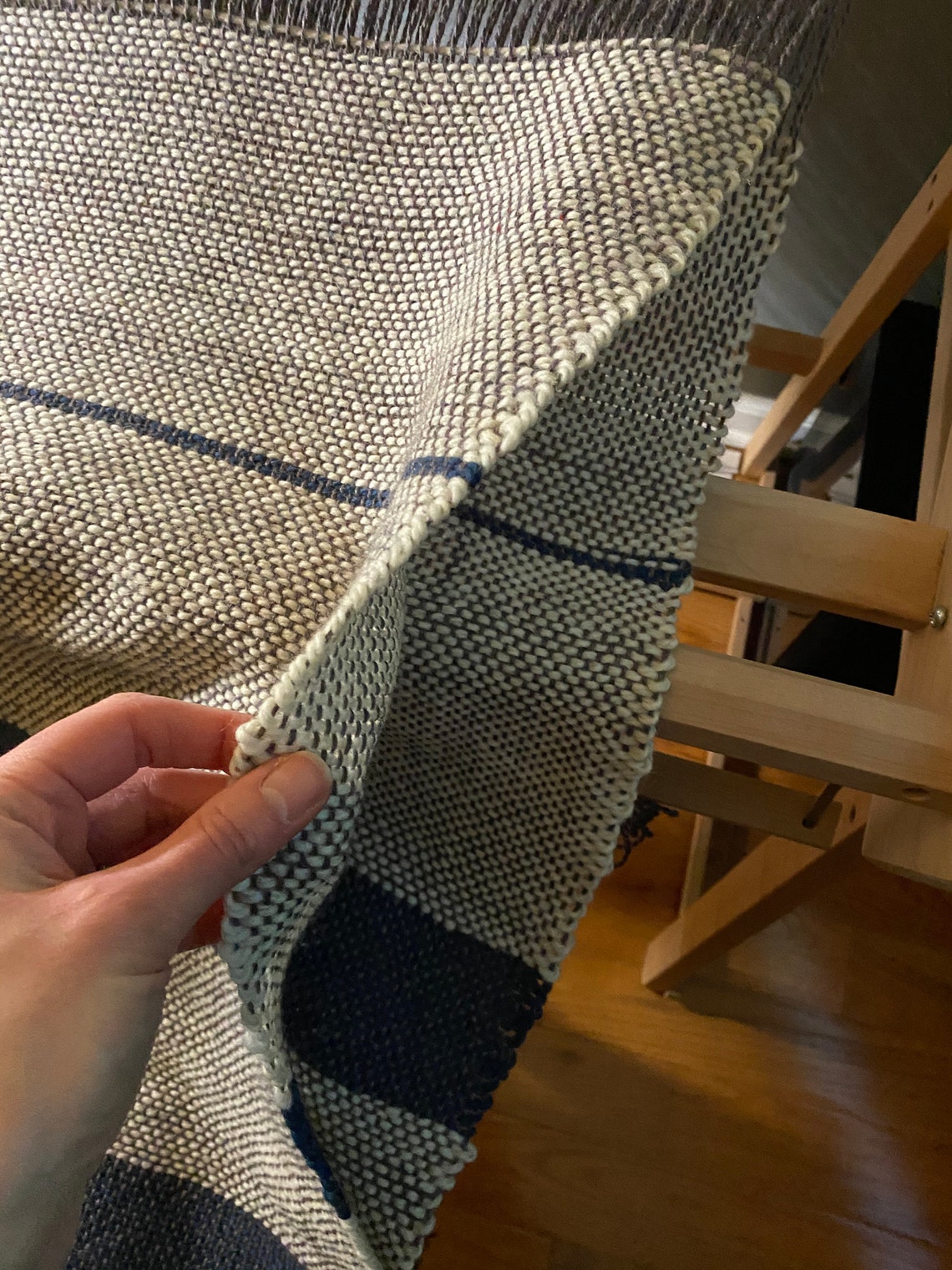 Snuggle up Double Weave Blanket WEAVING PATTERN for Rigid Heddle Loom ...