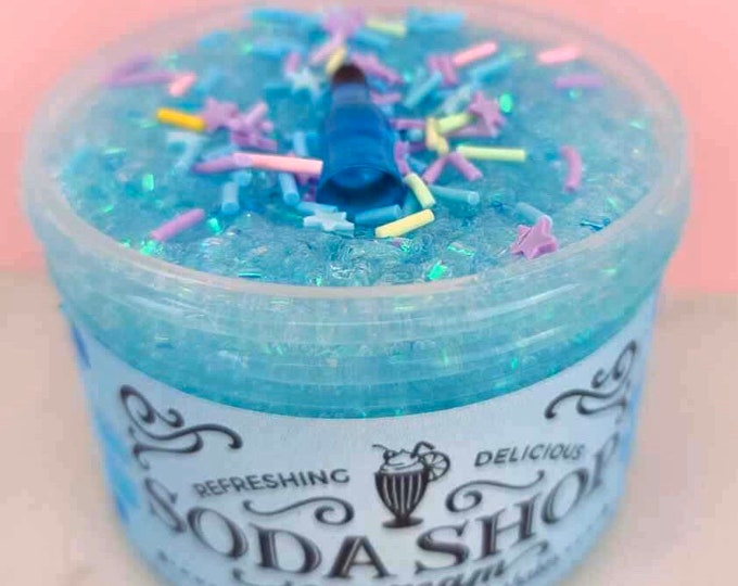 Blue Raspberry Soda ~ Bingsu Slime ~ Scented Slime~ Scented ~ Best ...