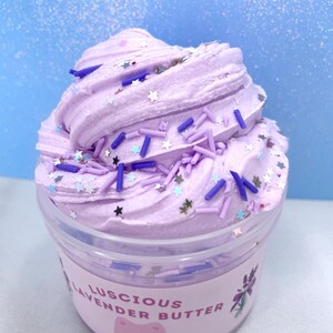 Lucious Lavender Butter Slime, Slime Shop, Scented Slime ,girl, Boy ...