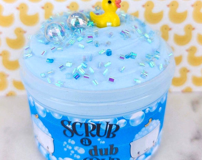 Clear Slime "have a Ball" Scented Stretchy Sports Slime ASMR 6 Oz - Etsy
