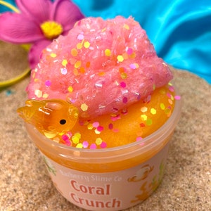 Coral Crunch, Icee Bingsu Slime, Popular Slimes Shop,scented , Kids ...