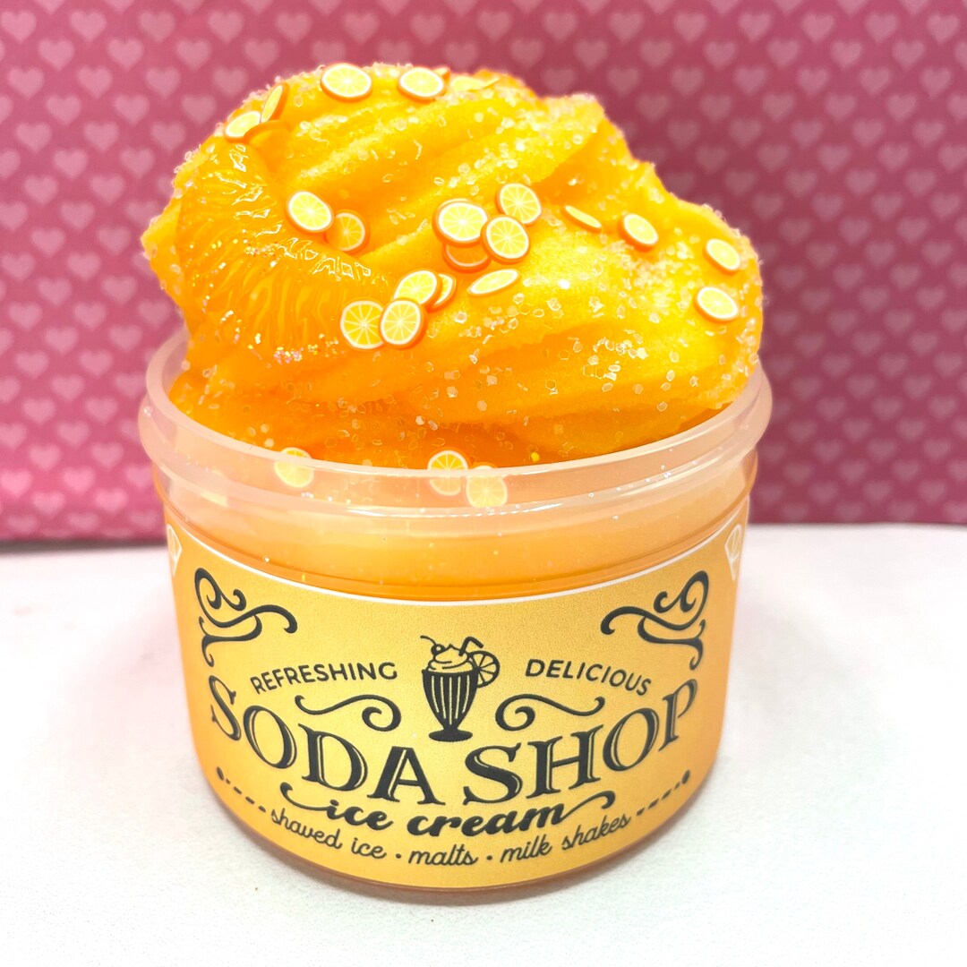 Orange Freeze Slime,icee, Popular Slimes Shop,scented , Kids Gifts ...