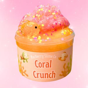 Coral Crunch, Icee Bingsu Slime, Popular Slimes Shop,scented , Kids ...