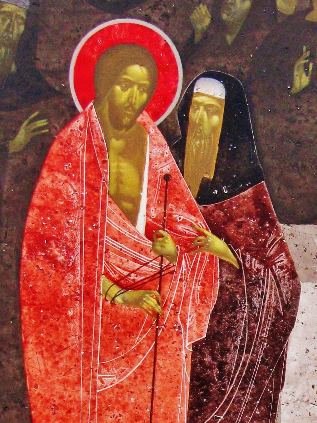 Jesus Before Conviction, Original Print on Natural Canvas and Stretcher ...