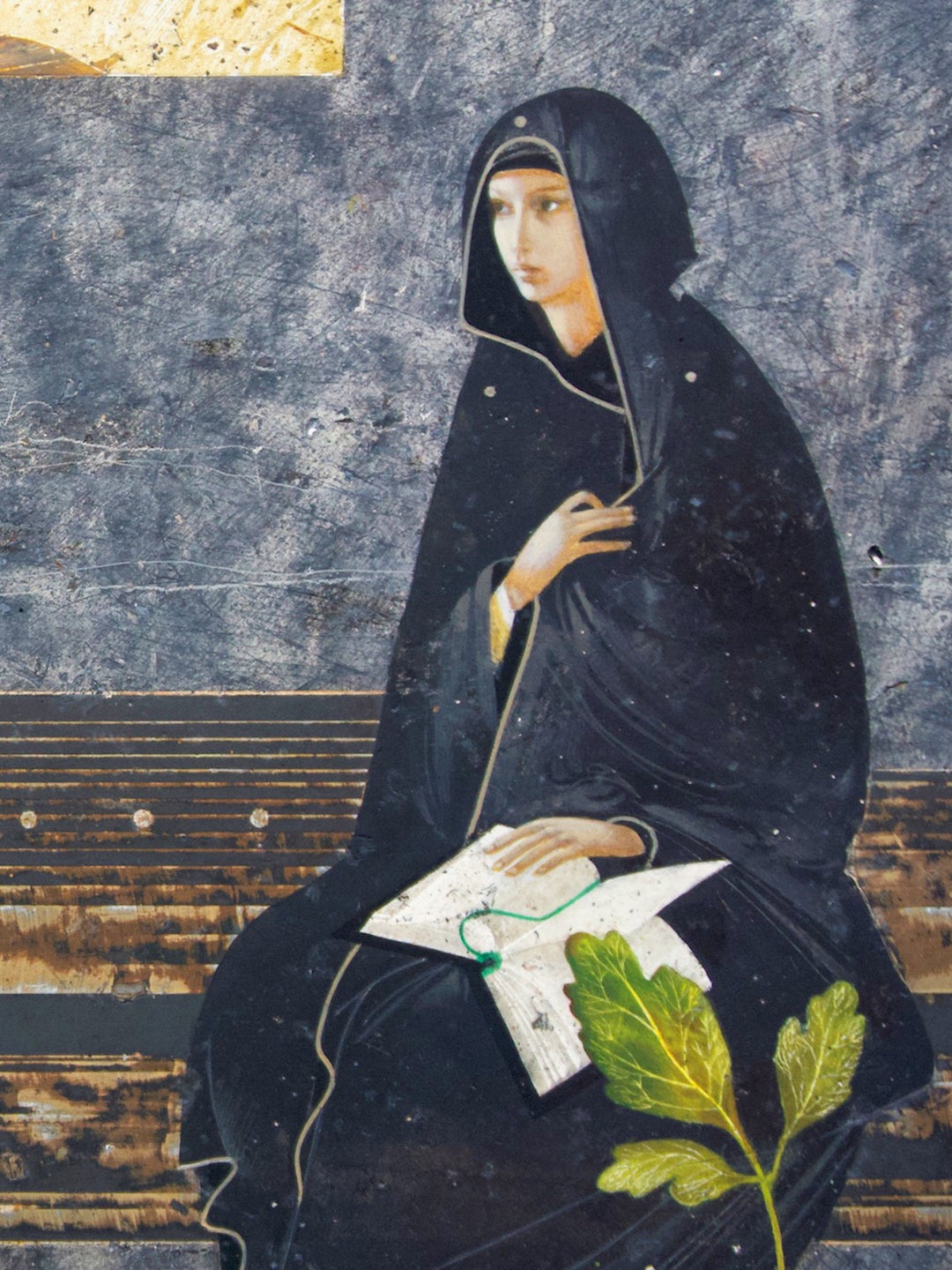 Mary, Original Giclee Canvas Full Colour Art Print, of the Modern Icon ...