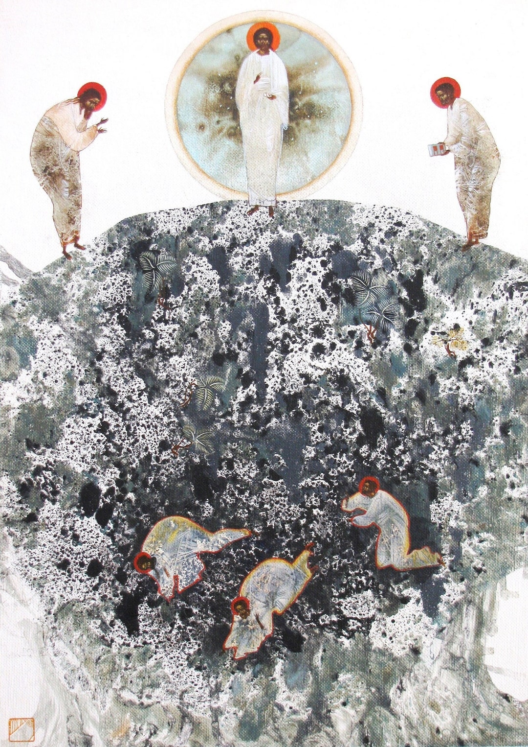 Transfiguration, Original Giclee Full Colour Print on Natural Canvas ...