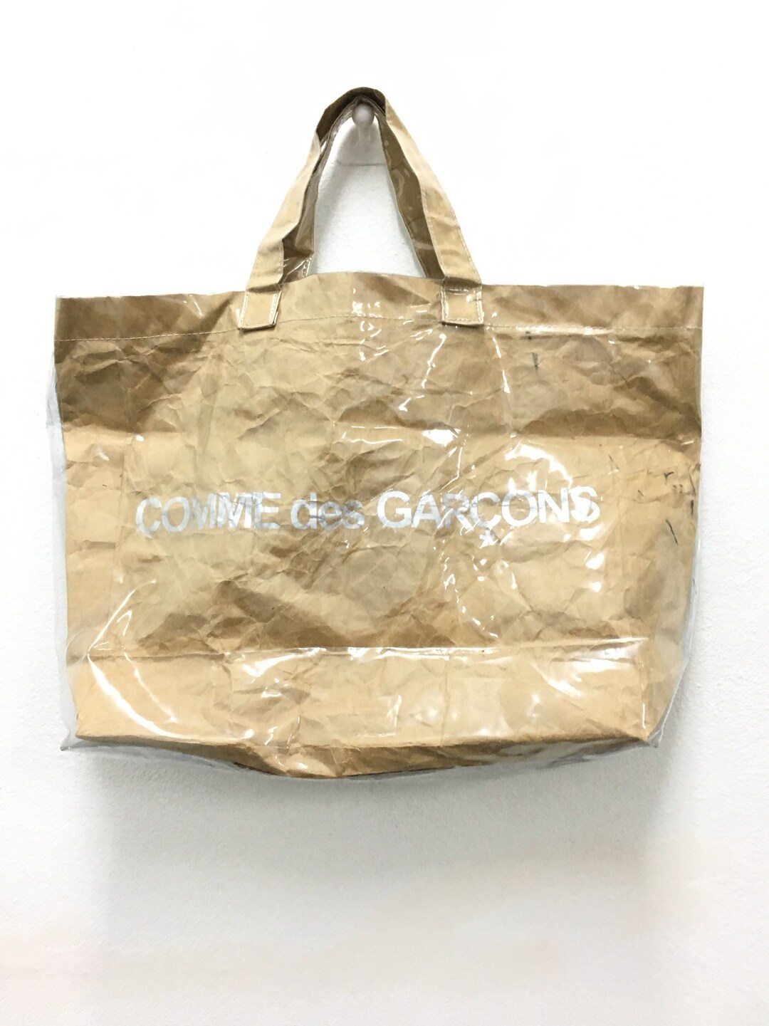 Comme Des Garcons Paper Bag Big Logo - Etsy