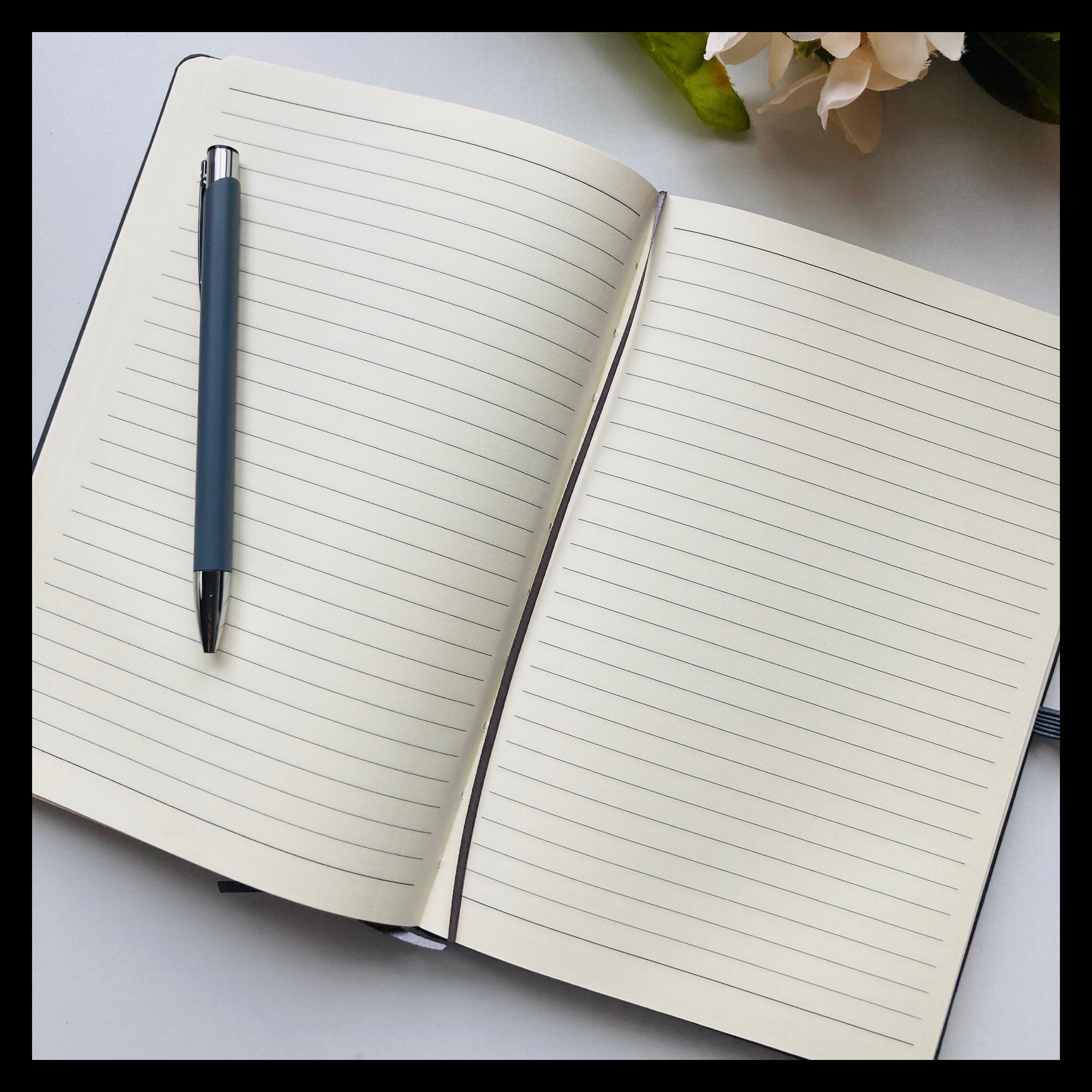 Personalised Notebook A5 Note Book Journal Grey With - Etsy UK