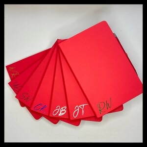 Personalised Initial Notebook - A5 Note Book, Journal, Black With ...