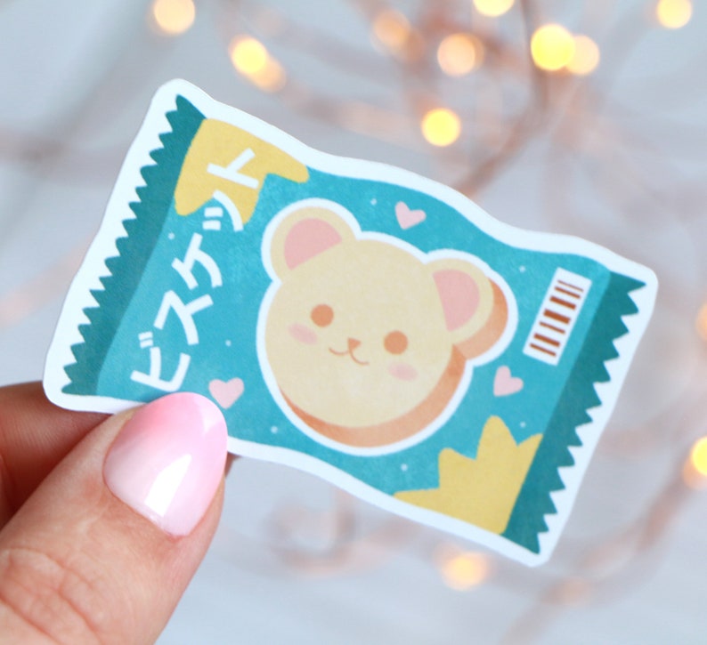 CUTE SNACKS STICKERS 5 Stickers Pack Food Stickers / Cute - Etsy