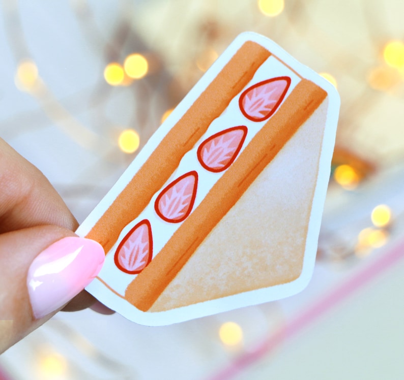 CUTE PASTRIES STICKERS Pack de 5 stickers Fluffy pancakes | Etsy France