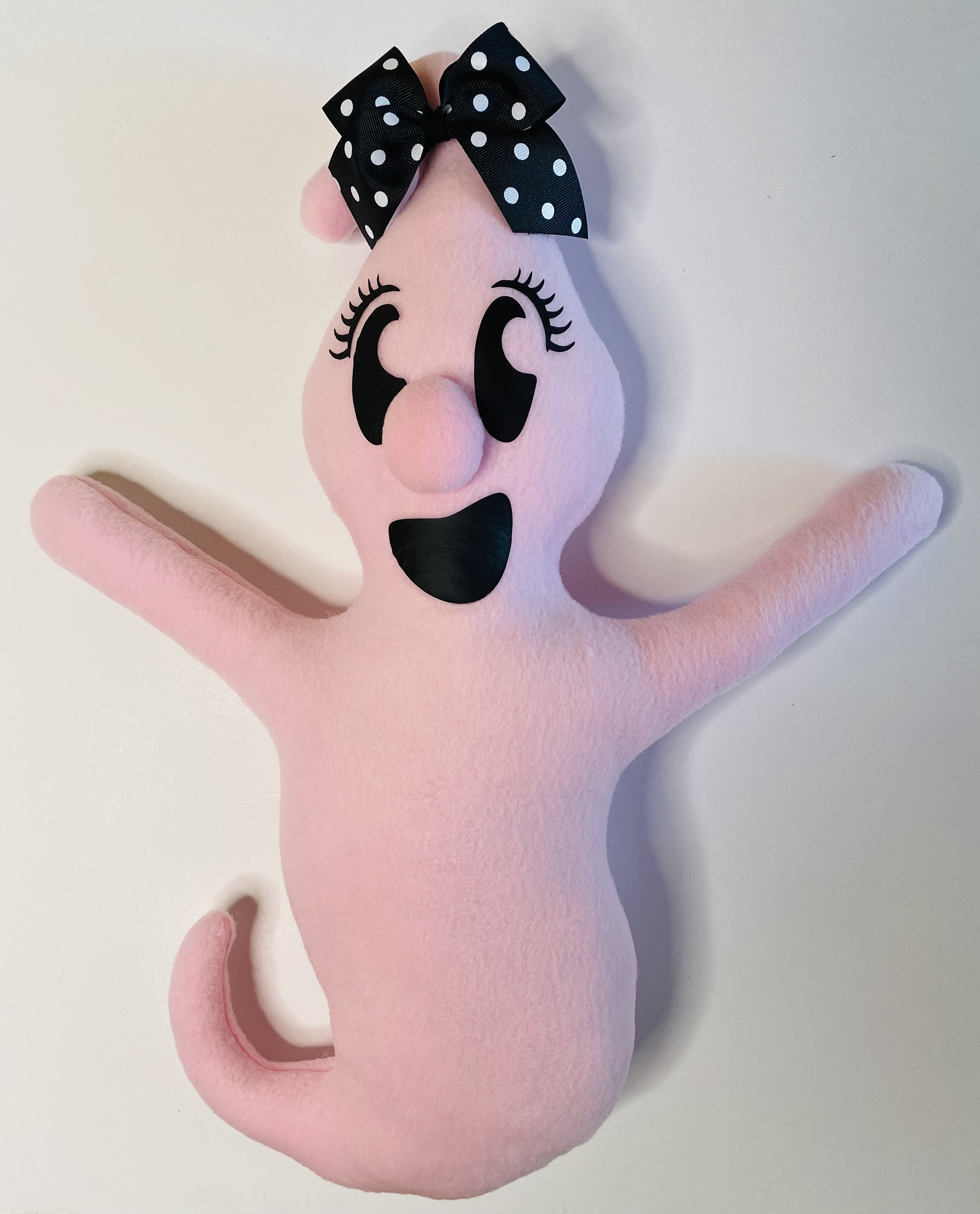 Pinky the Ghost Wreath Attachment - Etsy