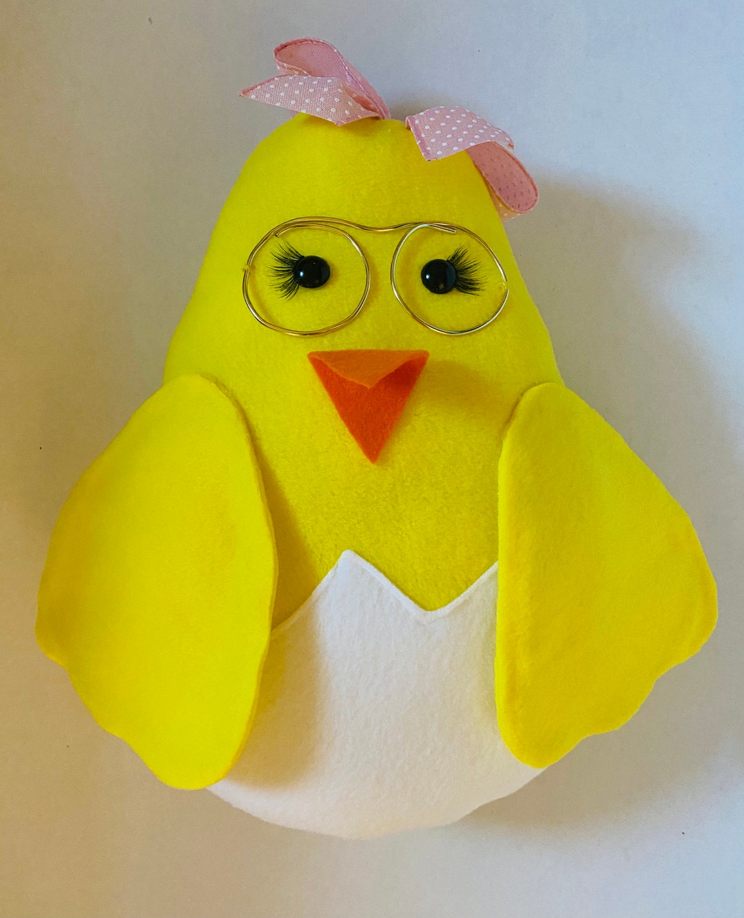 Easter Chick Attachment, Wreath Embellishment, Wreath Accent - Etsy