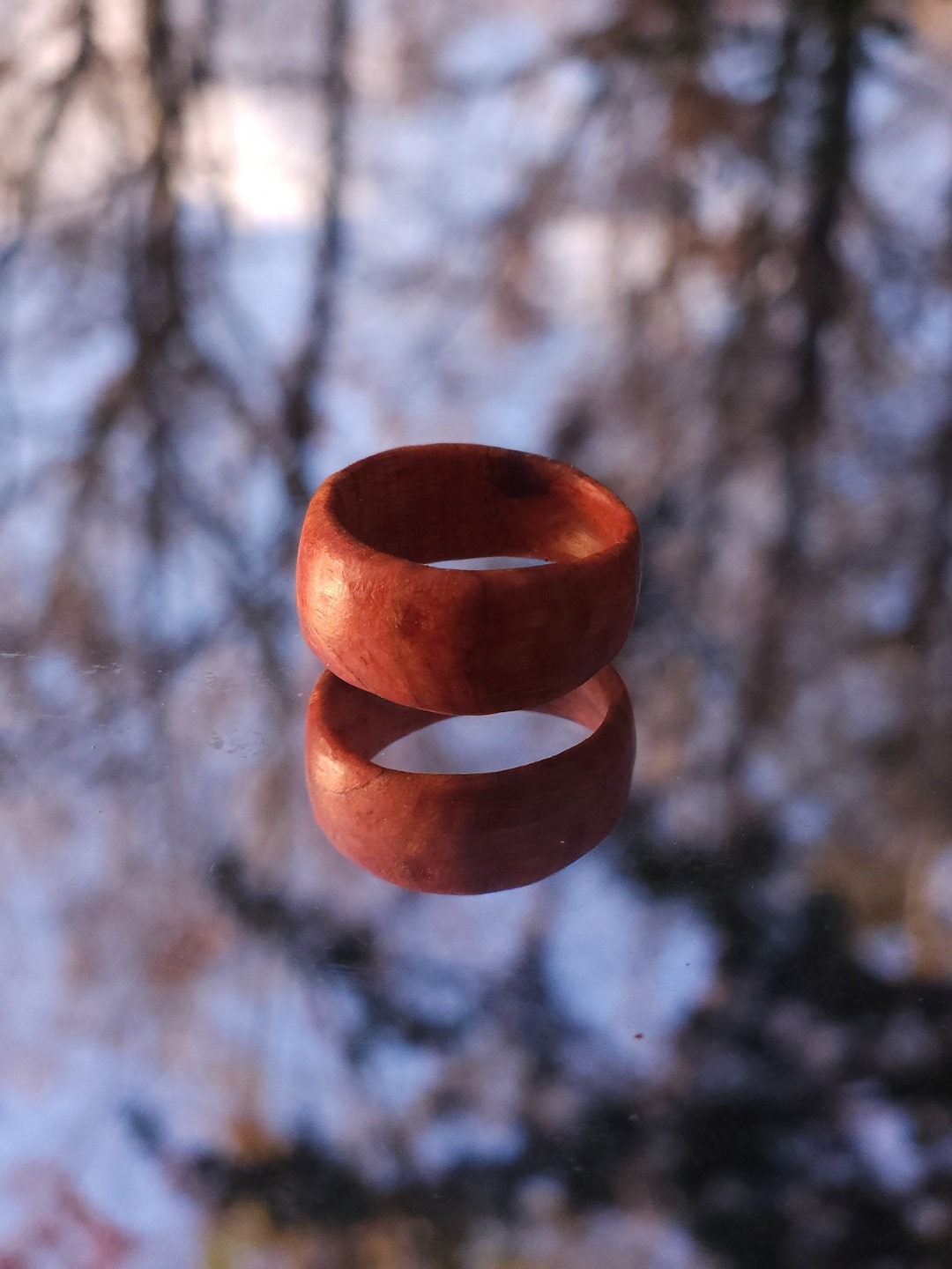 Estate Collection in Rust Black Cherry Burl Estate Style Ring - Etsy
