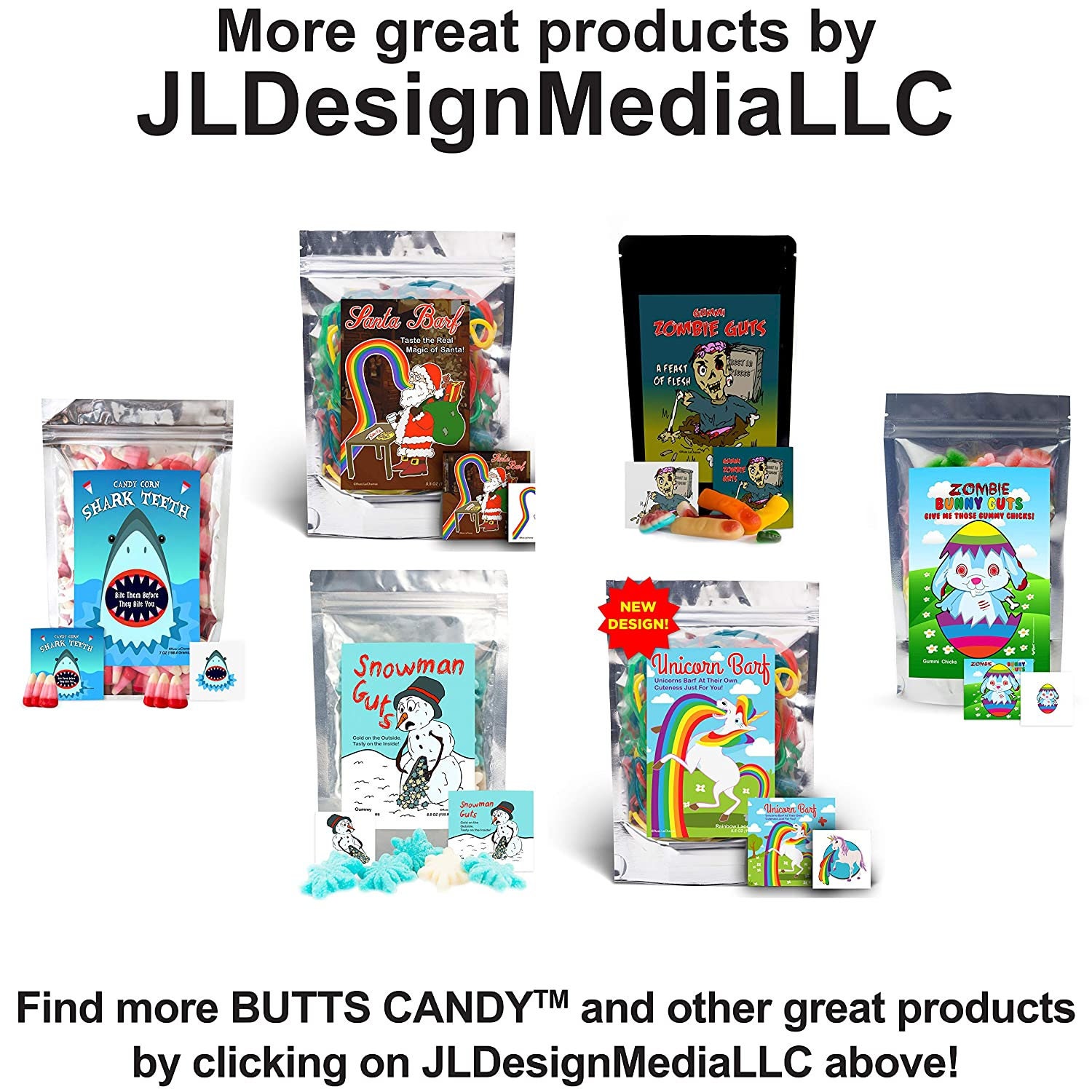 Elf Barf Rainbow Lace Licorice Funny Unique Christmas Stocking Stuffer Gag Candy Gift for Teens ...