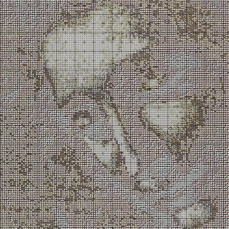 Leda by Da Vinci Cross Stitch Pattern – Printable PDF - Etsy