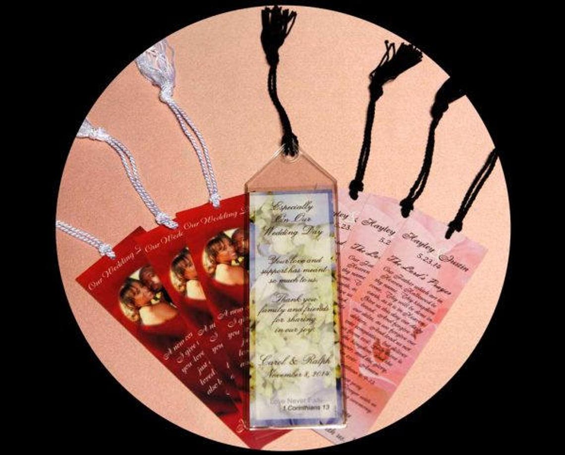 Blue Hydrangeas Wedding Bookmarks, Bookmark Favors, Bookmark Wedding ...