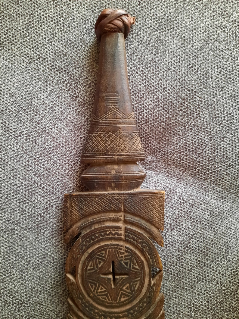 Old Carved Wooden Tuareg Stake - Etsy
