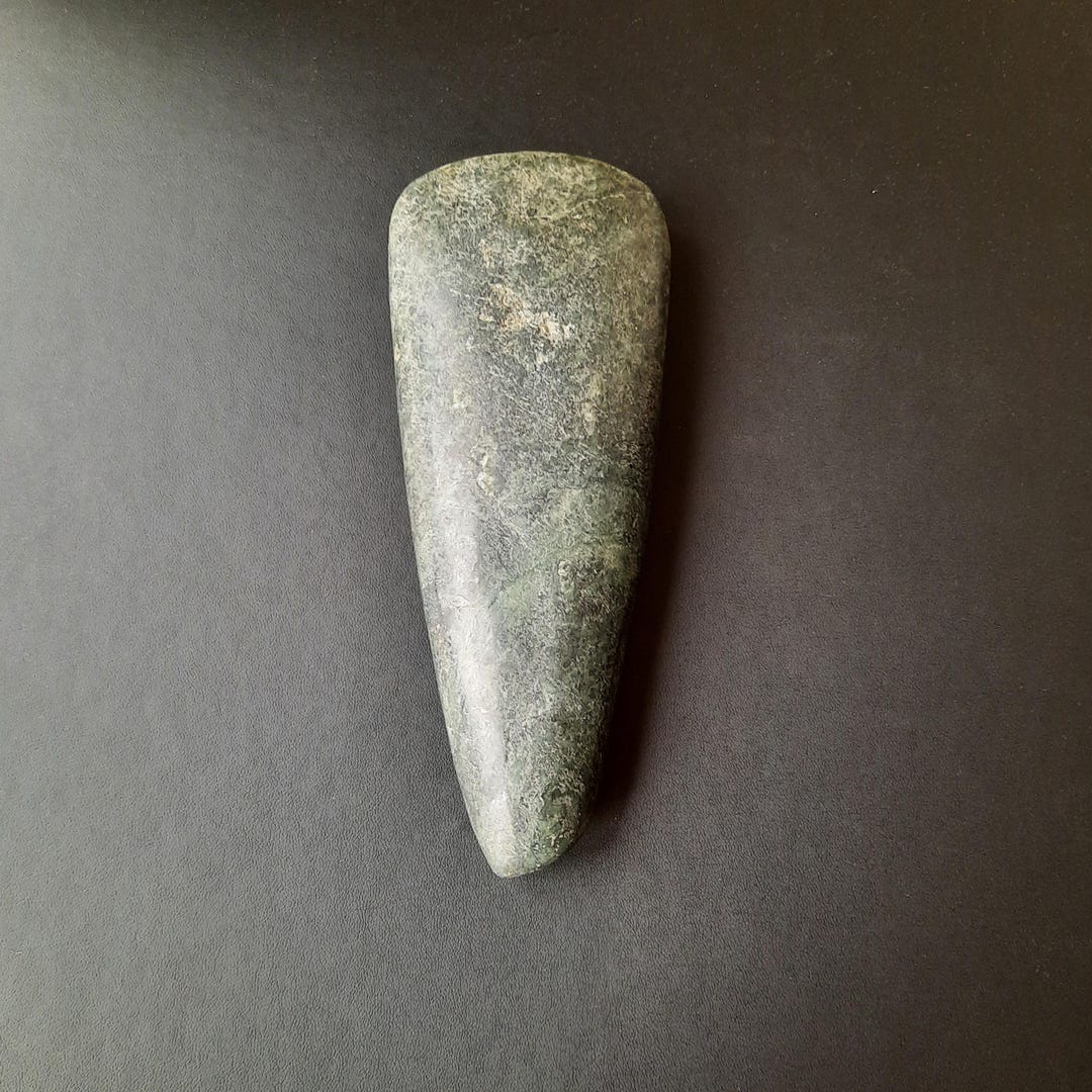 Sharpened Stone Axe Blade, Originating From the Native Asmat People of ...