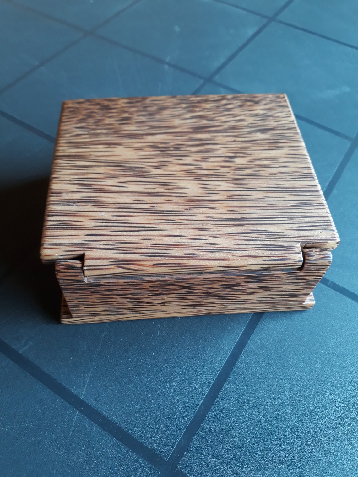Palm Wood Box Made Entirely by Hand - Etsy